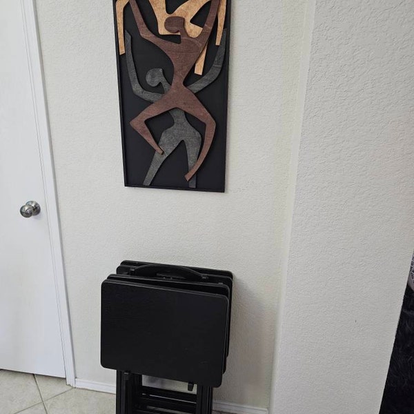 Karma Wall Decor, Modern Wood Wall Art, Rustic Wood Wall Art, Wood Wall ...