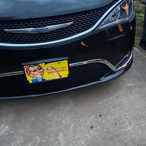 Custom License Plate Front Car Tag, Aluminum or Plastic Personalized ...