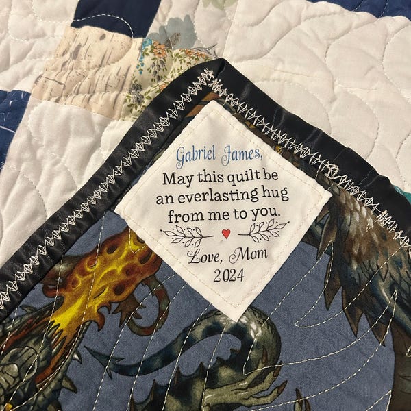 Fabric Labels,personalized Quilt Patterns, Knitting Label, Labels With ...