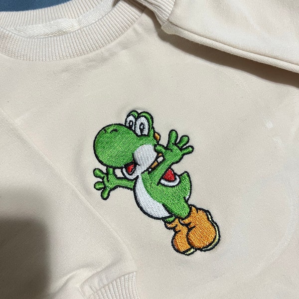 Yoshi Embroidery Design - 4 SIZES - Etsy