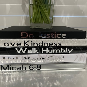 Modern Book Stack Book Set Coffee Table Books Coffee Table Decor Modern ...