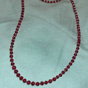 Ruby Beads Finest Quality Ruby Beads Natural Ruby Smooth - Etsy