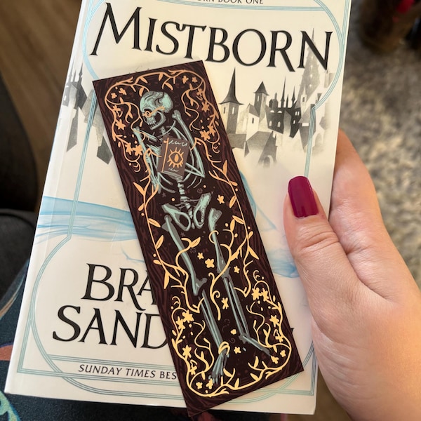 The Librarian Deluxe Bookmark (148x 52cm) Gold Painted Edges, Gothic ...