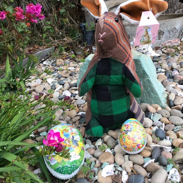 Velveteen Rabbit Sewing Pattern Bunny Rabbit Stuffed Animal Soft Toy ...