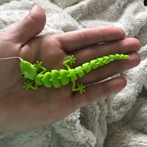 Kitty Lizard Articulated Cat Toy - Etsy