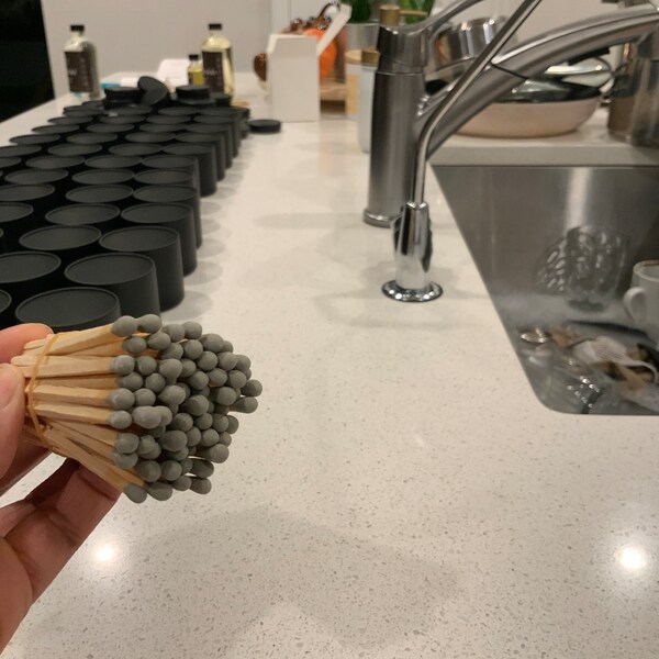 50 Match Box 3" Neon Pink Matches and Striker | Matchboxes | Colored ...