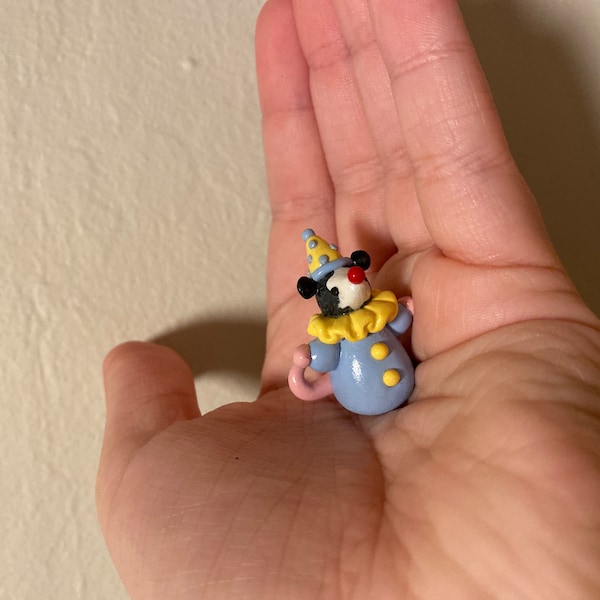 Clown Party Animal Figurine Handmade Desk Buddy - Etsy