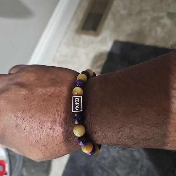 Omega Psi Phi "brunson" Bracelet - Etsy