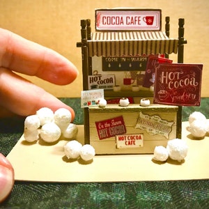 1:48 Hot Cocoa Cafe Pop-up Shop KIT - Etsy