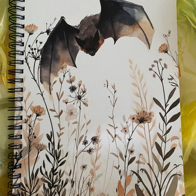 Bird and Wildflowers Printable Poster / Naturecore Watercolor - Etsy