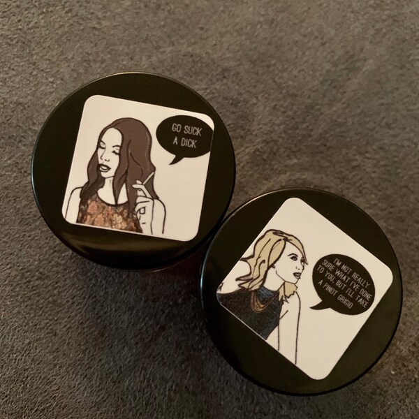 90's Rom Com Inspired Sticker Pack | Set of 6 Nineties Movie Themed Die ...