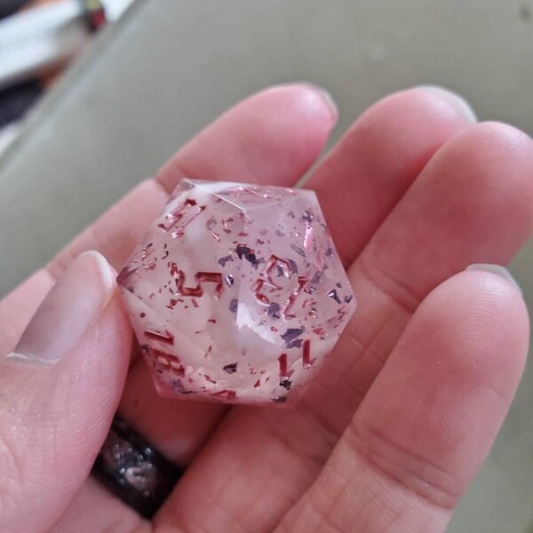 Enervation Dice Set / Sharp Edge Dice / Dice for Dungeons and Dragons ...