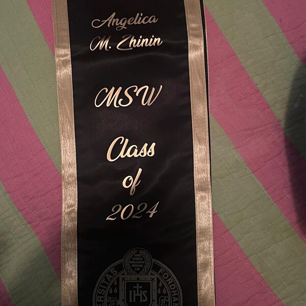 Customized Graduation Sash Custom Graduation Sash Personalized Sash Custom Text Sash Custom Sash ...