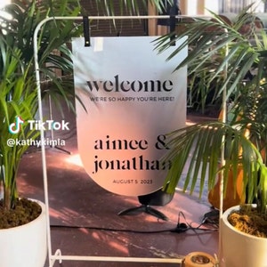 White Strap Set for Hanging Wedding Signage set of 2, Sign Straps ...