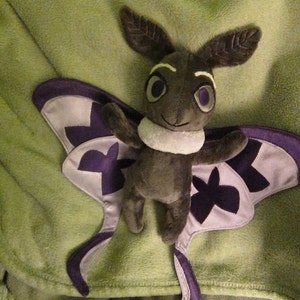 Moth & Butterfly Plush Sewing Pattern .pdf Tutorial Luna Monarch Poodle ...