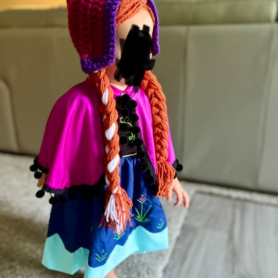 ALL SIZES Princess Anna Inspired Cape-cloak-frozen Pink Cape Infant ...