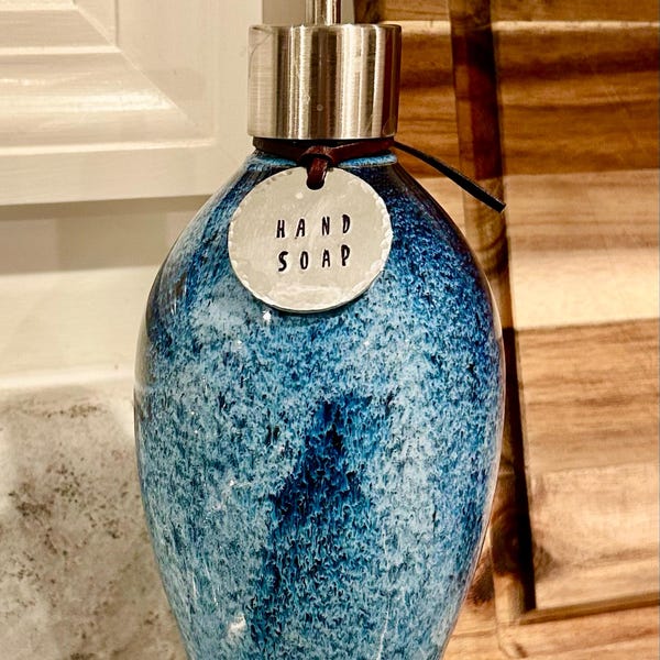 Dispenser Label | Hand Soap Tag | Lotion Dish Soap Label | Bathroom ...