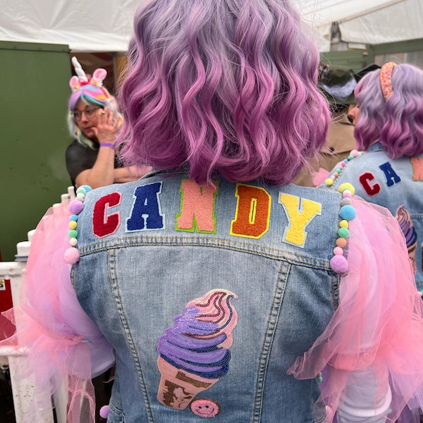 Mutiple Color Letters Patch Alphabet Embroidered Applique Colorful ...