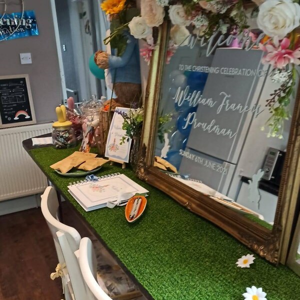 Wildflower Welcome Sign A0 A1 A2 A3 Printed Board Colourful Floral ...