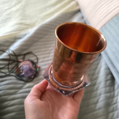 Tensor Coil Generator With 4 Quartz and Amethyst Crystals Plus a ...