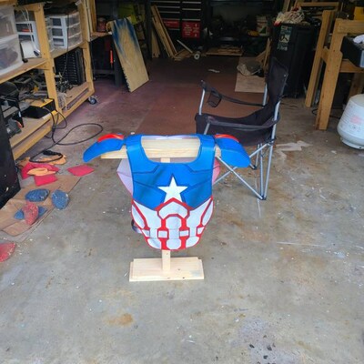 Templates for Captain America Chest Armor - Etsy