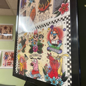 Japanese Simpsons Tattoo Traditional Simpsons Tattoo Flash Sheet Tattoo ...