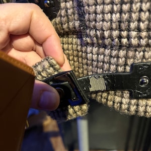 7 Leather Toggle Closure 2 Colors Available 201029 - Etsy