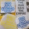 Scream, Stu Macher, "i'll Be Right Back", Matthew Lillard, Vinyl Decal ...