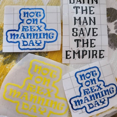 Scream Vinyl Decal Stu Macher Movie Quote i'm - Etsy