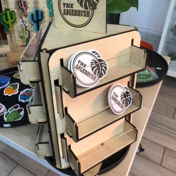 Sticker Display Stand 9 Shelves - Etsy