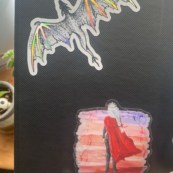 Abraxos | Holographic Sticker | Throne of Glass - Etsy