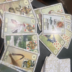 Victorian Steampunk Lenormand Fortune Telling Oracle 36 Cards by Lynn ...