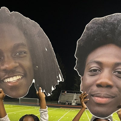 Custom Fat Head Big Face Cutout for Sports Celebration Birthdays Events ...