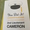 Military Graduation Card, Custom Card, for the Graduate, Army, Navy ...