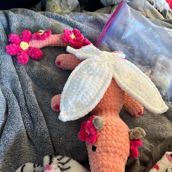 Flower Dragon Crochet Pattern, Amigurumi Crochet Pattern, Crochet ...