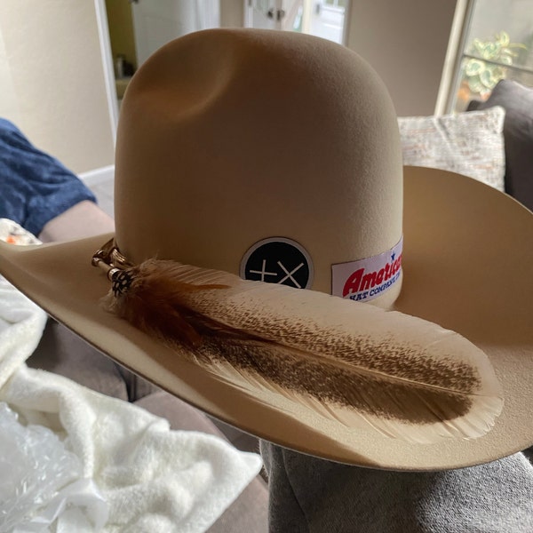 Buckaroo Traditional Windstring Cowboy Hat Feather, Hat Feather ...