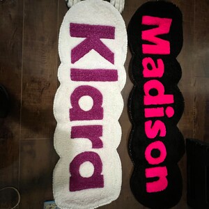 Custom Name Handmade Tufted Rug, Personalized Unique Gift for Best ...