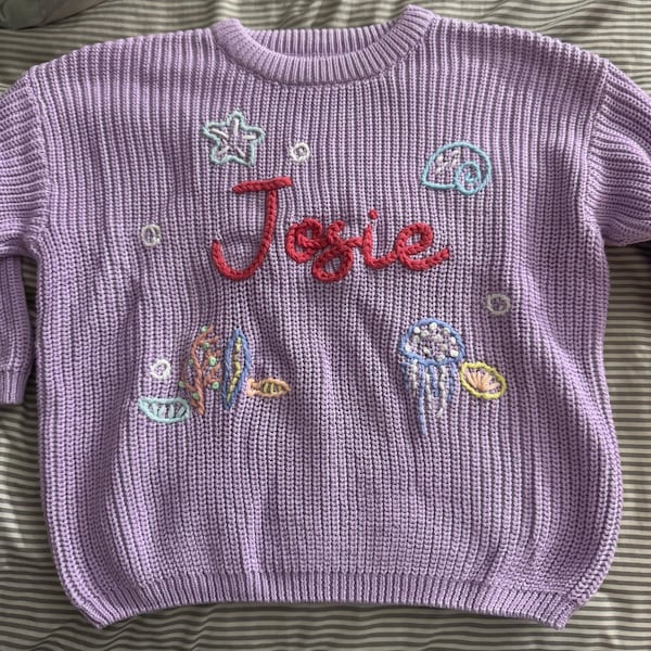 Personalized Christmas Sweater for Baby and Toddler, Baby Toddler ...