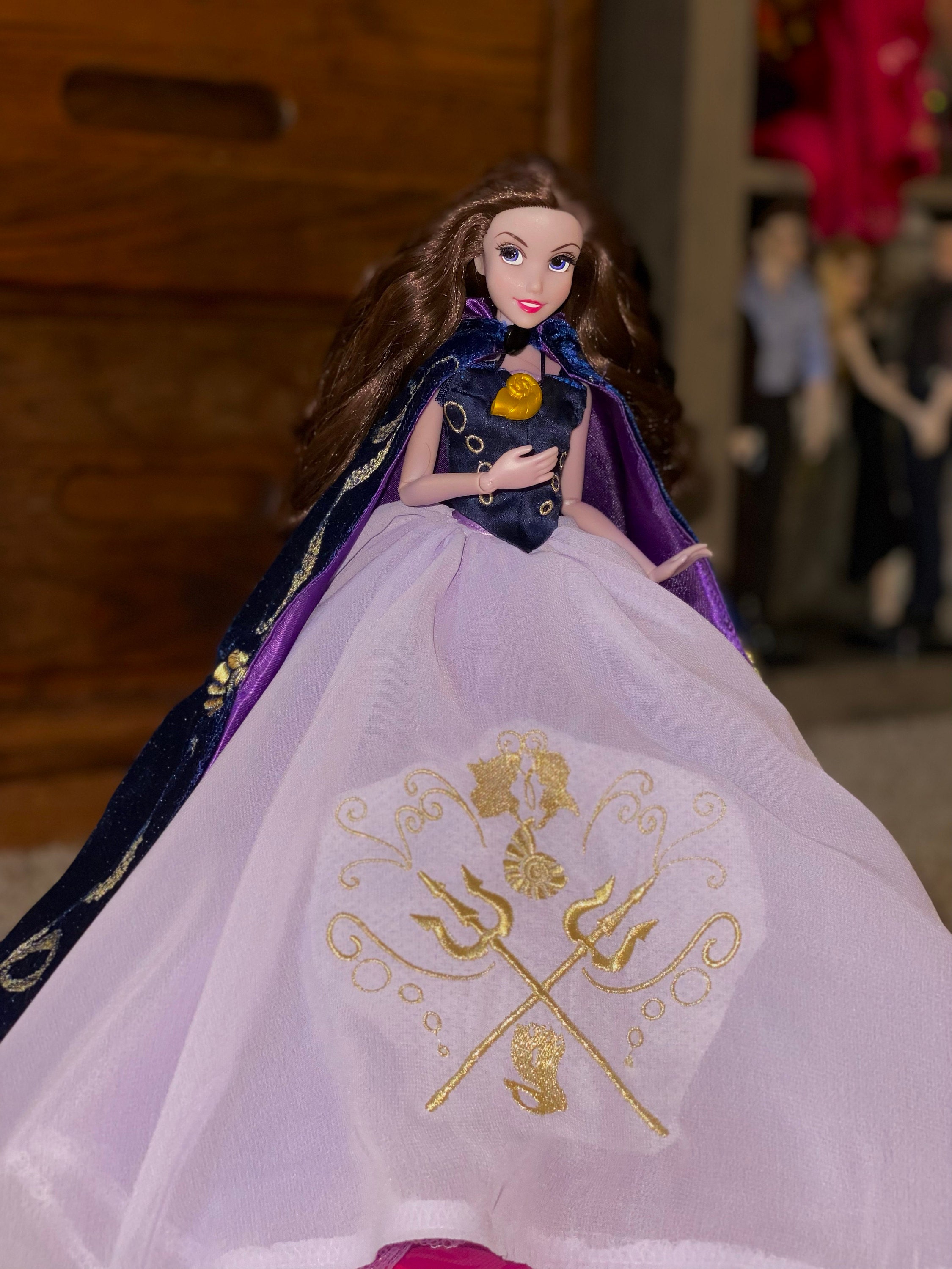 Dress of Vanessa the Witch of the Sea From Little Mermaid | Etsy