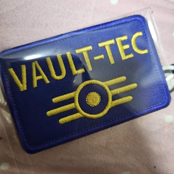 Fallout Vault-tec Corporation Iron on Embroidered Patch - Etsy