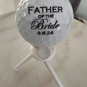 BRIDE and GROOM Golf Balls, Couple Golf Balls Wedding Golf Balls ...