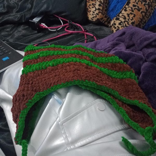 PATTERN Crochet Transgender Flag Colors Ear Flap Cat Ears Hat - Etsy