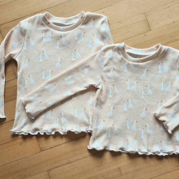Pajama Set PDF Sewing Pattern for Girl or Boy, Download Easy Printable ...