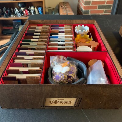 Disney Villainous Etched Mass Storage Solution Organizer - Etsy