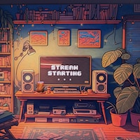 Animated Lofi Music Room Twitch Stream Scenes Twitch Stream - Etsy
