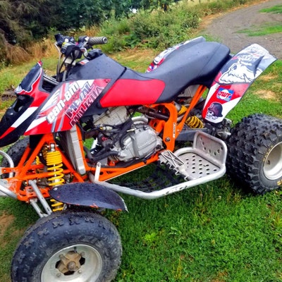 Can Am Ds650 Stickers Graphics Kit Decals Canam Ds 650 Atv - Etsy Uk