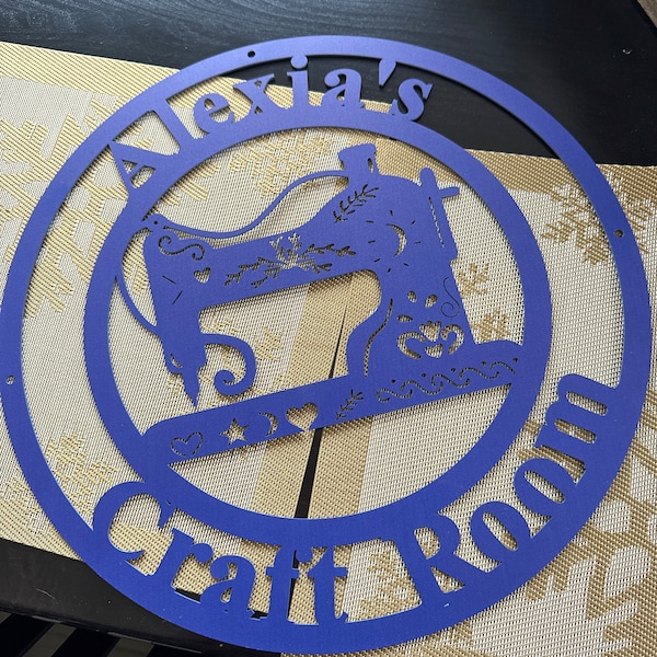 Personalized Sewing Metal Sign,custom Quilting Sign for Sewing Room ...