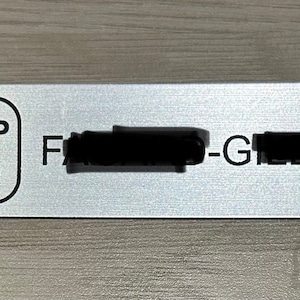 Engraved QR Code Plate to Put on a Table Logo Table - Etsy