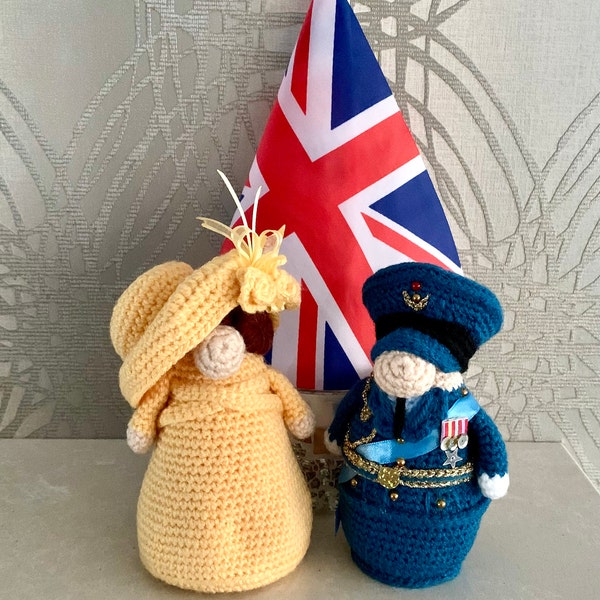 Prince William and Kate Gnomes Crochet Pattern, William and Kate ...