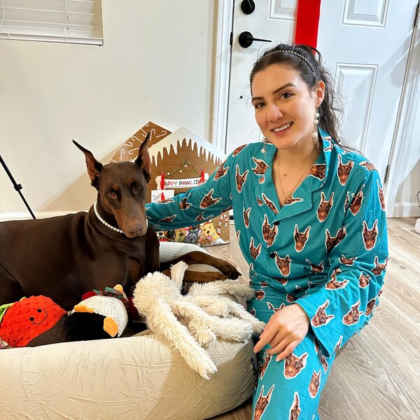 Custom Pajamas, Matching Pet Owner Set, Personalized Photo Pajama Set ...